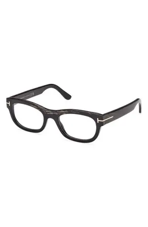 TOM FORD 51mm Rectangular Eyeglasses