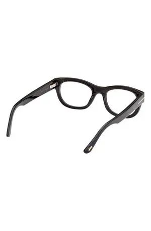 TOM FORD 51mm Rectangular Eyeglasses