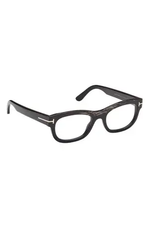 TOM FORD 51mm Rectangular Eyeglasses