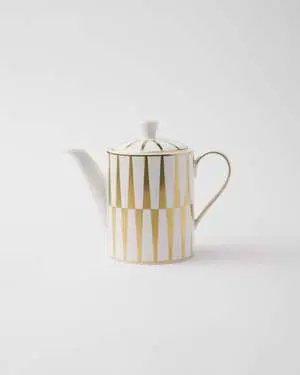 Prada Porcelain Coffee Pot Stripes