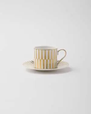 Prada Porcelain Tea Cup Stripes