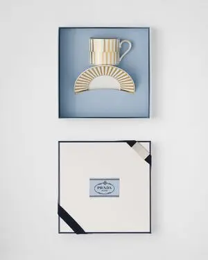 Prada Porcelain Tea Cup Stripes