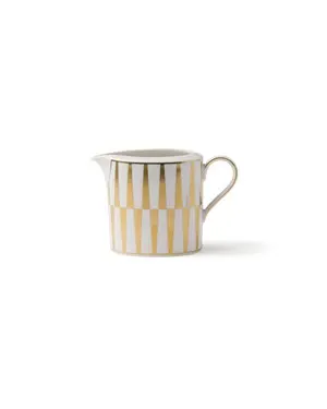 Prada Porcelain Milk Jug Stripes - White