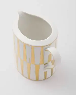 Prada Porcelain Milk Jug Stripes