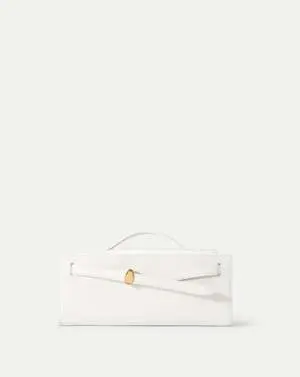 Veronica Beard Dash Clutch Off-white