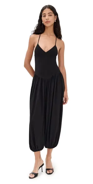 Norma Kamali Kenny Jumpsuit - Black