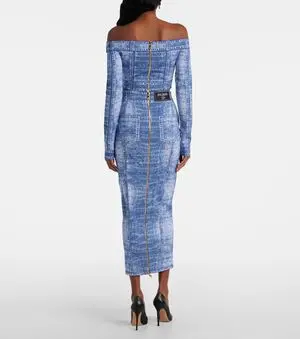 Balmain Trompe L'oeil Cropped Top