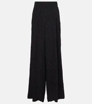 Women's High Rise Wide Leg Drawstring Pants