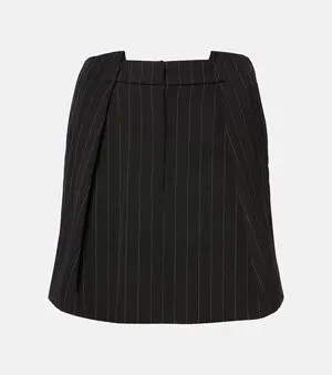Sportmax Ragno Pinstripe Mini Skirt