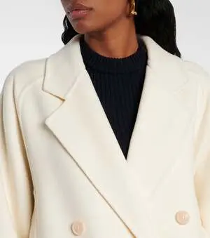 Max Mara Orma Double-breasted Jacket - White