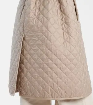 Max Mara Lauren Belted Quilted Coat