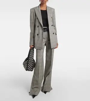 Sportmax Astro Wool-blend Blazer - Multicoloured