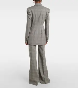 Sportmax Astro Wool-blend Blazer - Multicoloured