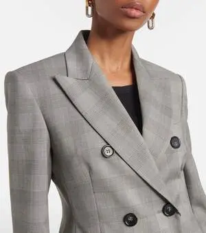 Sportmax Astro Wool-blend Blazer - Multicoloured