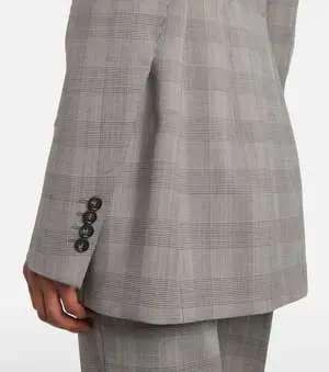 Sportmax Astro Wool-blend Blazer - Multicoloured