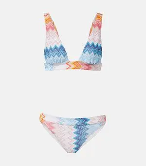 Missoni Zigzag Lame Bikini - Multicoloured