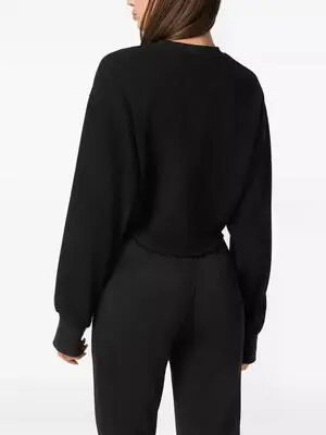 PLEIN SPORT Sponge Cropped Sweatshirt