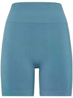 PLEIN SPORT Logo-waistband Cycling Shorts - Blue