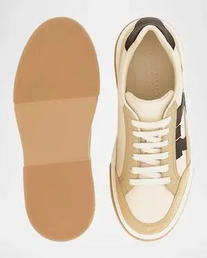 FERRAGAMO Cassina Gancio Sneakers - Stone