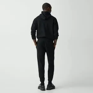 Theory Drawstring Jogger In Fine Bilen - Black
