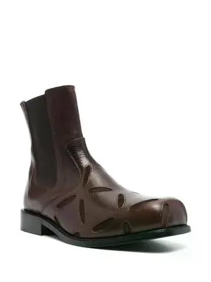 STEFAN COOKE Slashed Boots - Brown