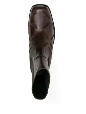 STEFAN COOKE Slashed Boots - Brown