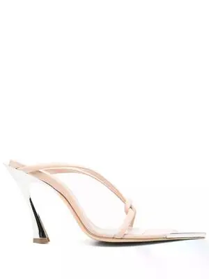 MUGLER 105mm Knotted Fang Sandals