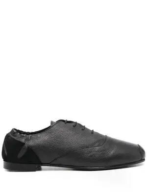 STEFAN COOKE Slashed Dancer Derby Shoes - Black