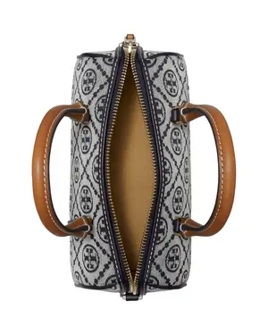 Tory Burch Mini T Monogram Barrel Bag - Navy