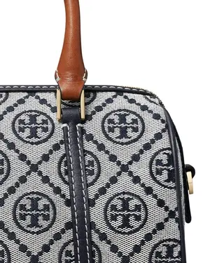 Tory Burch Mini T Monogram Barrel Bag - Navy