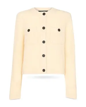 Whistles Textured Cardigan