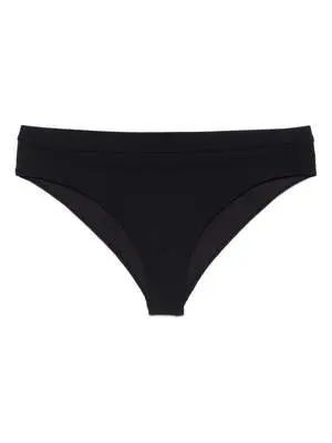 JIL SANDER Logo Bikini Bottom - Black