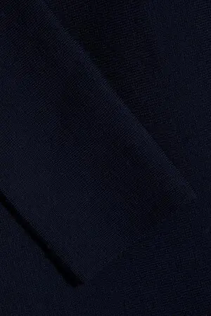 Gabriela Hearst Hannah Wool Midi Dress - Navy
