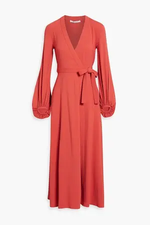 Crepe Wrap Dresses
