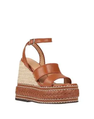 CastaÑer Leather Espadrille Sandals - Brown