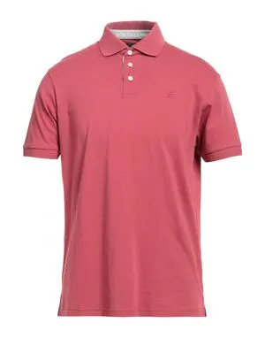HACKETT Polo Shirt Size Cotton - Brick