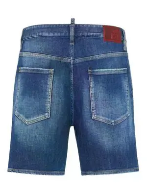 Dsquared2 Stretch-cotton Denim Shorts - Blue
