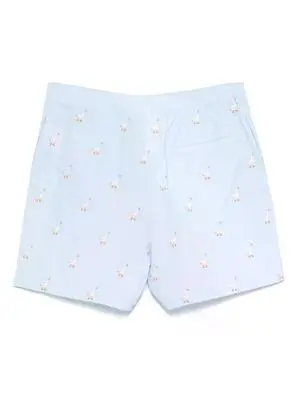 Moschino Duck Embroidered Shorts