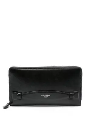 Dolce & Gabbana Zip-around Wallet - Black