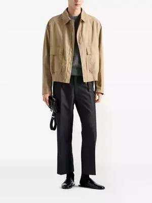 Prada Bomber Jacket - Neutrals