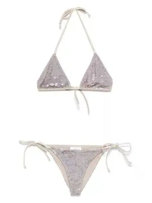 P.a.r.o.s.h Gong Bikini - Neutrals