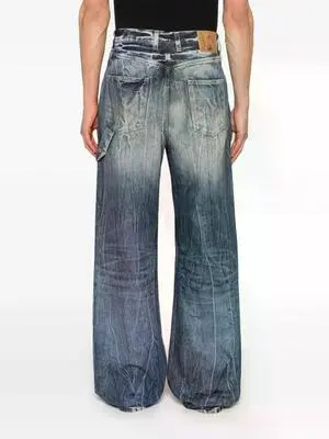 Martine Rose Wide-leg Jeans - Blue
