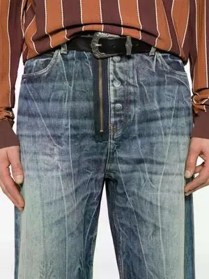Martine Rose Wide-leg Jeans - Blue