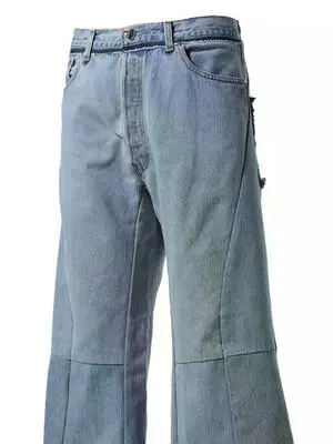 Readymade Panelled Bootcut Jeans