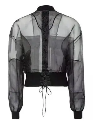 Dsquared2 Semi-sheer Bomber Jacket