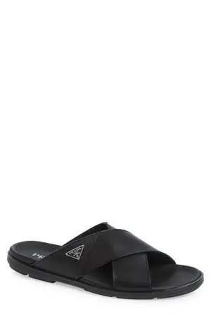 Prada Strappy Slides Slipper