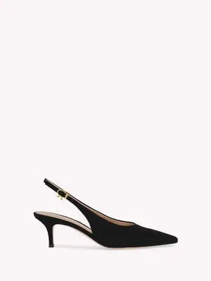 GIANVITO ROSSI Robbie Sling 55 Pumps - Black