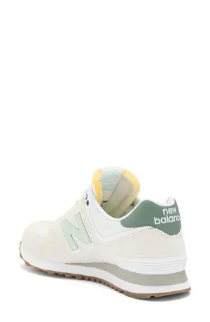 NEW BALANCE 574 Lace-up Sneakers - Sea Salt/ New Spruce