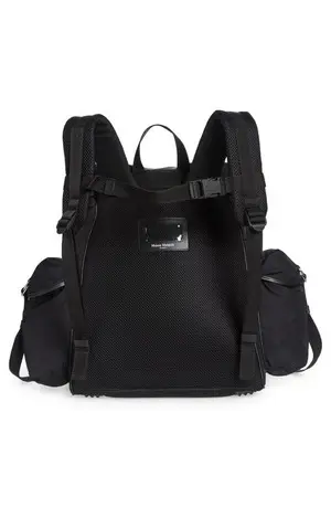 MAISON MARGIELA Extra-large Nylon And Leather Backpack
