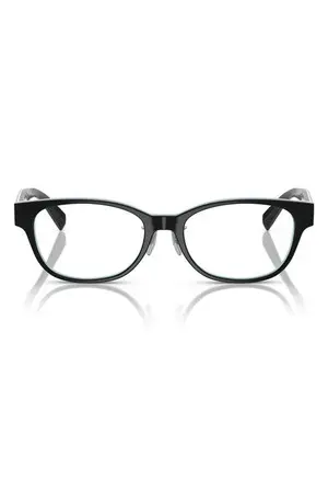Tiffany & Co. 53mm Pillow Optical Eyeglasses - Black Blue